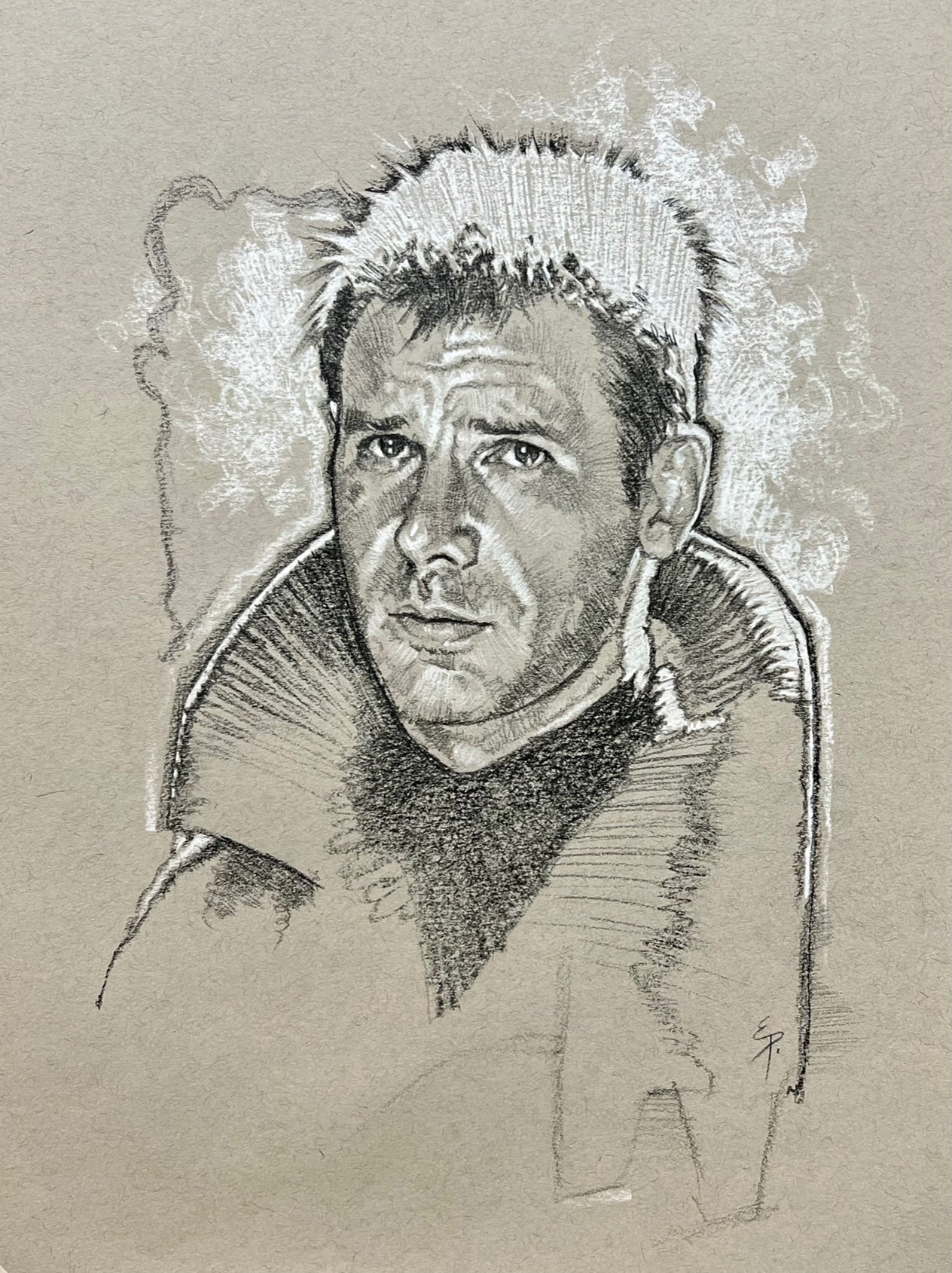 Blade Runner (1982) Original Sketch – The Art of Ethan Pro